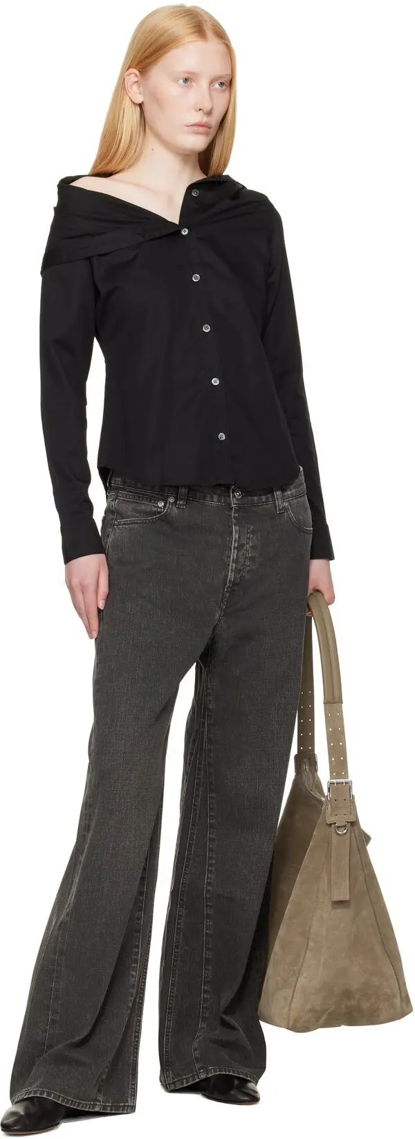 Our Legacy Treble Cut Jeans - Black Coated Wash | Editorialist